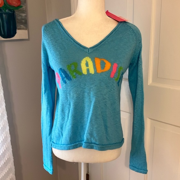 Lilly Pulitzer | Sweaters | Lilly Pulitzer Paradise Danette V Neck ...